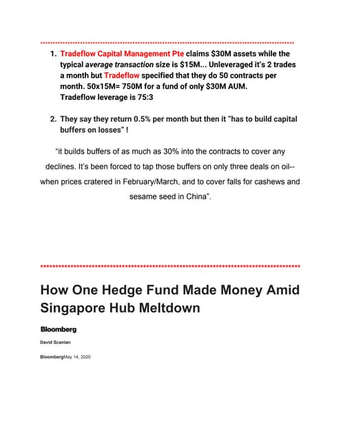 Platts moc explained | PDF