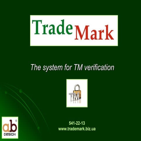 Trade mark | PPT | Business | Business and Finance
