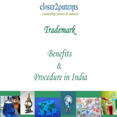 Trademark_Benefits and Procedure in India | PPT