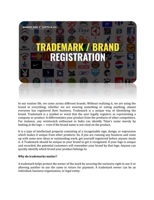 Trademark | PPTX | Legal Services Industry | Industries