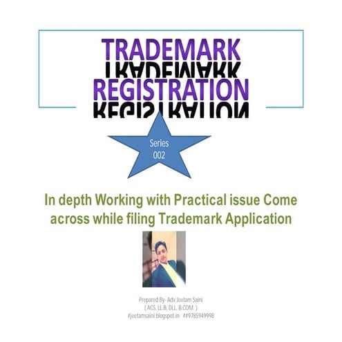 Trademark Application Registration Process | PDF