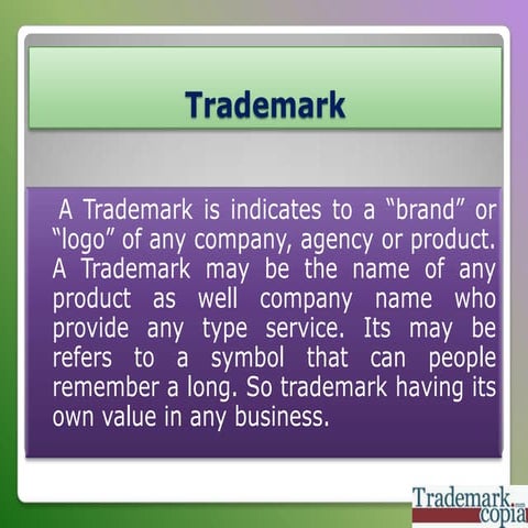 Trademark law firms | PPTX