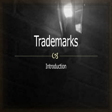 Trademarks | PPTX | Law