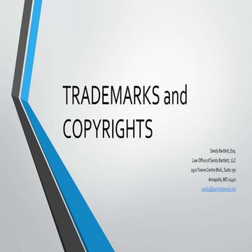 Trademarks and copyrights | PPTX