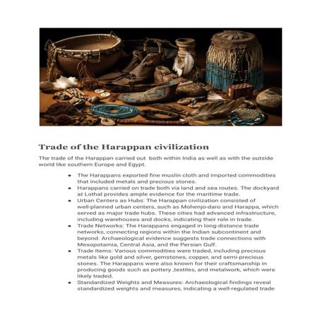 trade of harappan civilization.pdf