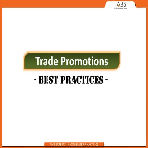 Trade promo best_practices | PPT