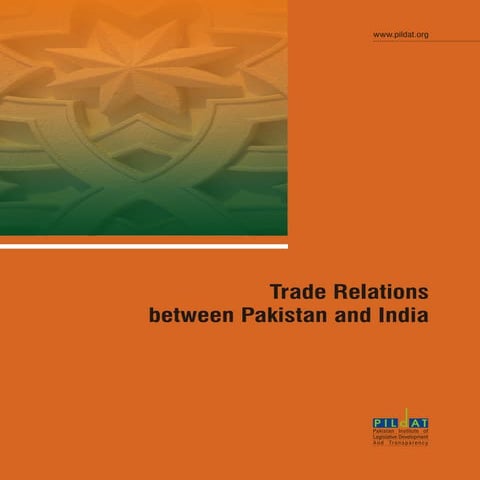 Pak india trade | PPTX