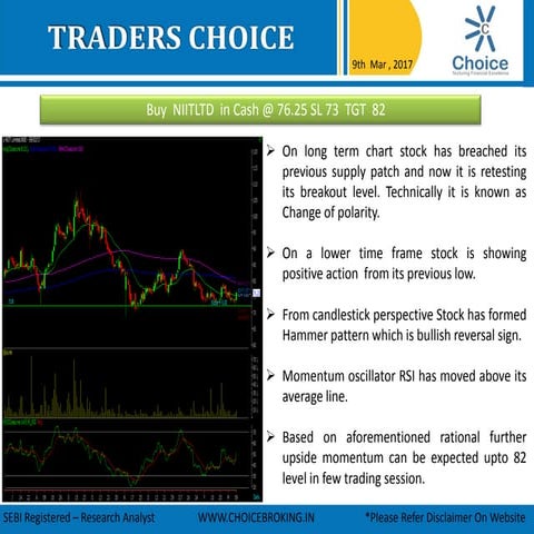 Traders choice niitltd | PDF
