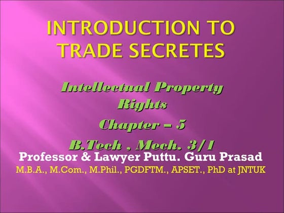 Ipr (case studies) | PPT