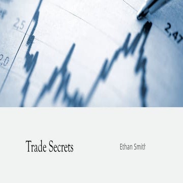 Trade Secrets Presentation for Business Law | PPTX