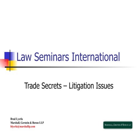 Motion to Dismiss - Trade Secrets & Tortious Interference Claims | PDF