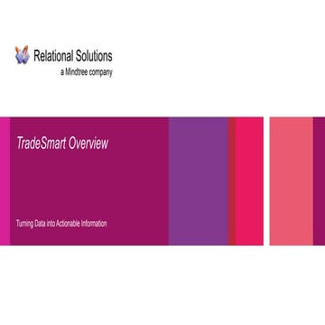 Trade Promotion Insights from TradeSmart | PPTX