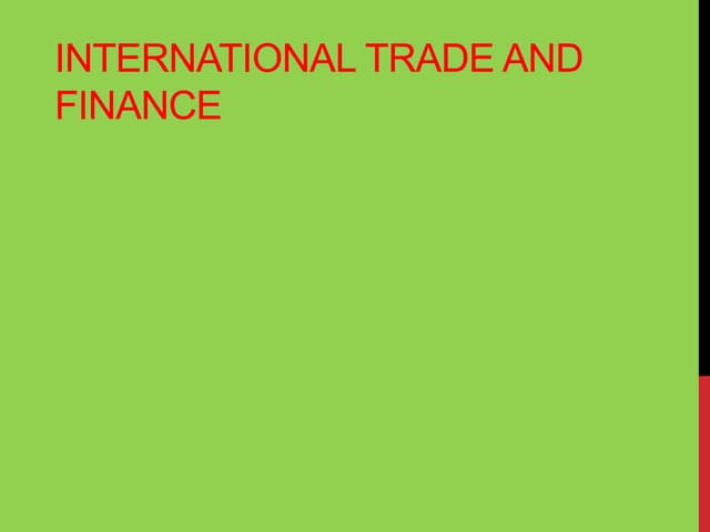 Absolute advantage theory | PPTX