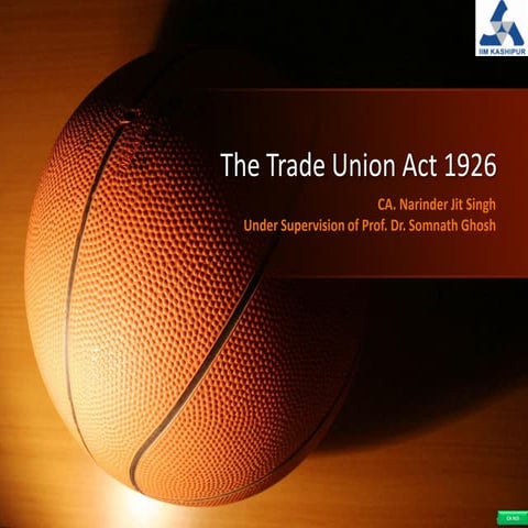 Industrial disputes act, 1947 | PPT