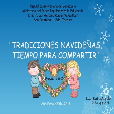 Tradiciones navideñas, tiempo para compartir | PPTX