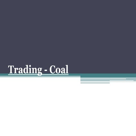 Coal Trading | PDF
