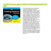 Trading options-for-dummies