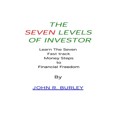 [Trading e book] the seven levels of investor learn the seven fast ...