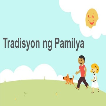 Tradisyon ng pamilya | PDF