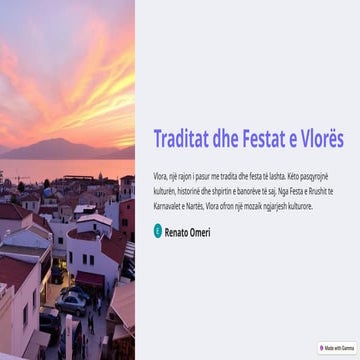 Traditat-dhe-Festat-e-Vlores Trashegimia kulturore.pptx