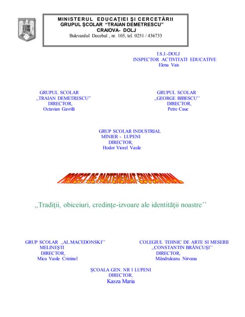 Scenariu -balul bobocilor | PDF