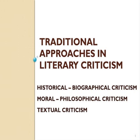 Moralistic approach | PPTX