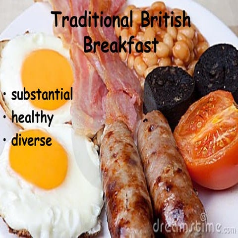 Traditional british breakfast | PPT