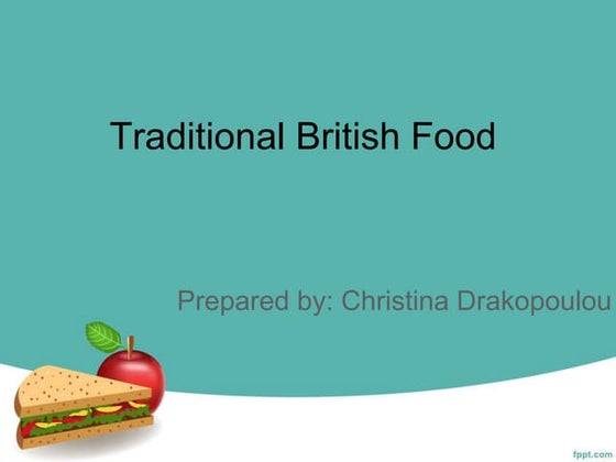 BRITISH FOOD | PPT