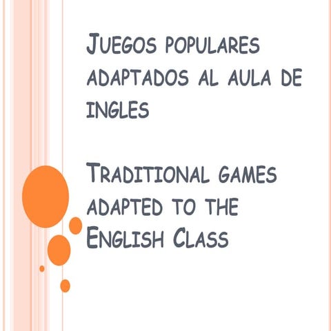 Traditional games | PPTX