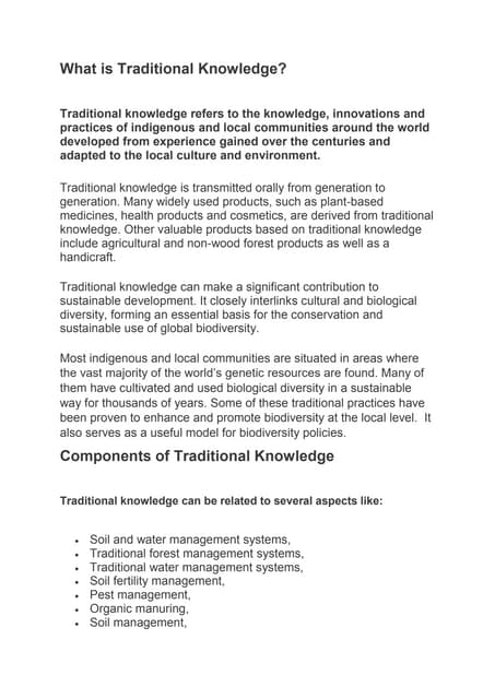 Traditional knowledge for sustainable living ppt 1`.pptx