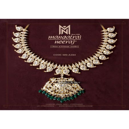 Traditional Mango Mala with Uncut Diamonds | PDF