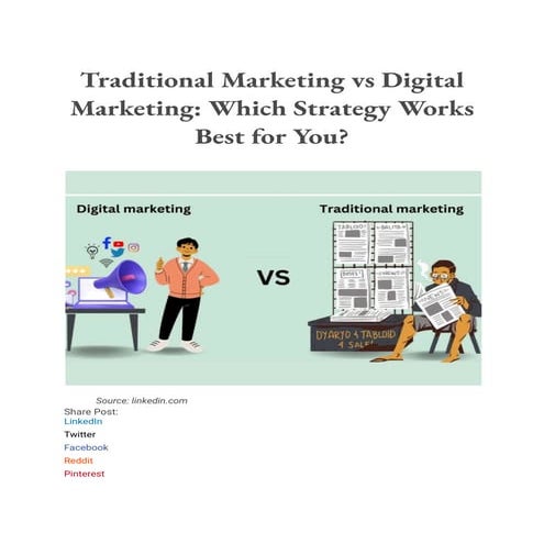 Traditional Marketing vs Digital Marketing_ Which Strategy Works Best ...