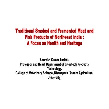 Traditional Meat and Fish Products of NER of India.ppsx