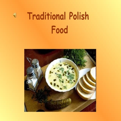 Traditional polish food | PPT