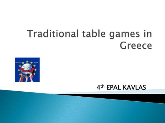 9 traditional games_worksheet | PPT