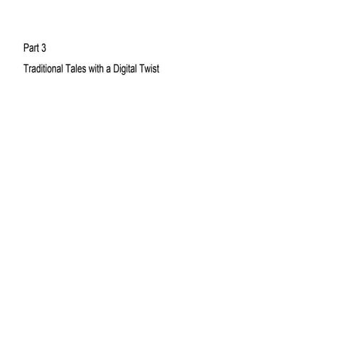 Traditional Tales Part 3 | PPT