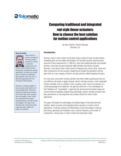 Intrusive vs. Non-Intrusive Electric Actuators: Which option is right ...