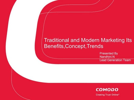 Traditional Marketing vs Digital Marketing | PPT