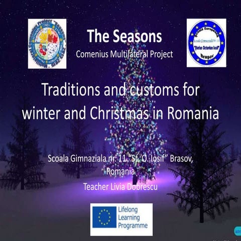Traditions and customs for christmas in romania | PPTX