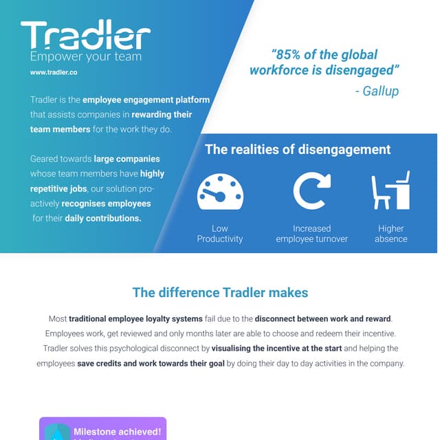 Tradler one pager | PDF