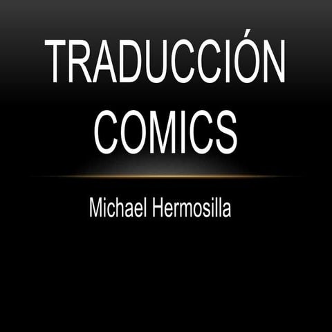 Traduccion comics condorito | PPTX