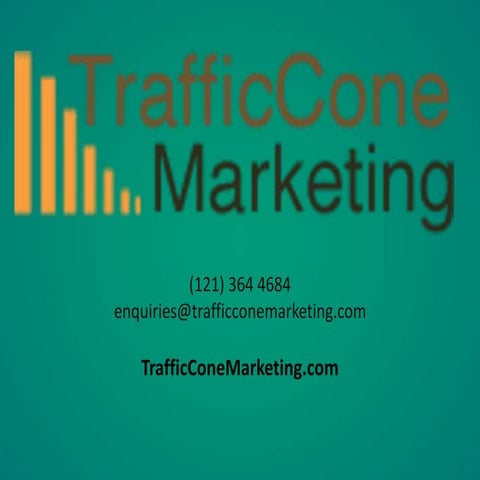 Traffic Cone Marketing Marketing Budget PowerPoint | PPT