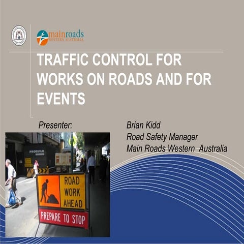 Traffic Control By Brian Kidd | PDF