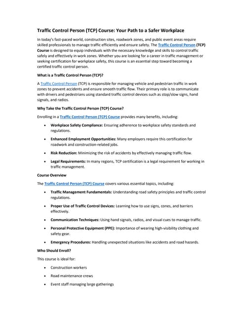 Mastering Road Safety The Importance of a Traffic Control Person Course.pdf