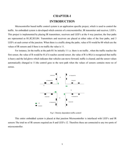 smart traffic light control system | PPTX