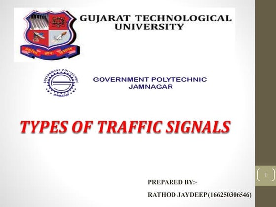Smart Traffic Management System presentation | PPT