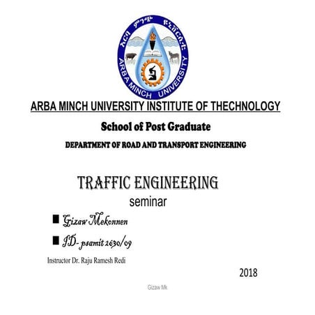 CHAPTER 5 Highway capacity and level of service.ppt