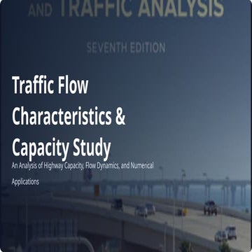 Traffic Flow & Capacity Study_1_1_1_1.pptx