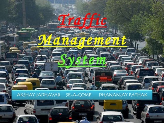 Smart Traffic Management System presentation | PPT