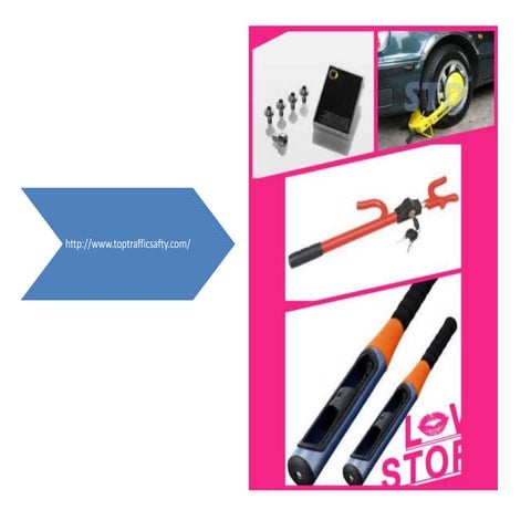 Traffic road stud | PPTX